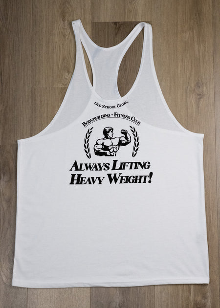 RETRO GYM STRINGER TANK TOPS | OLD SCHOOL GYM CLOTHING FOR YOU. – Old ...
